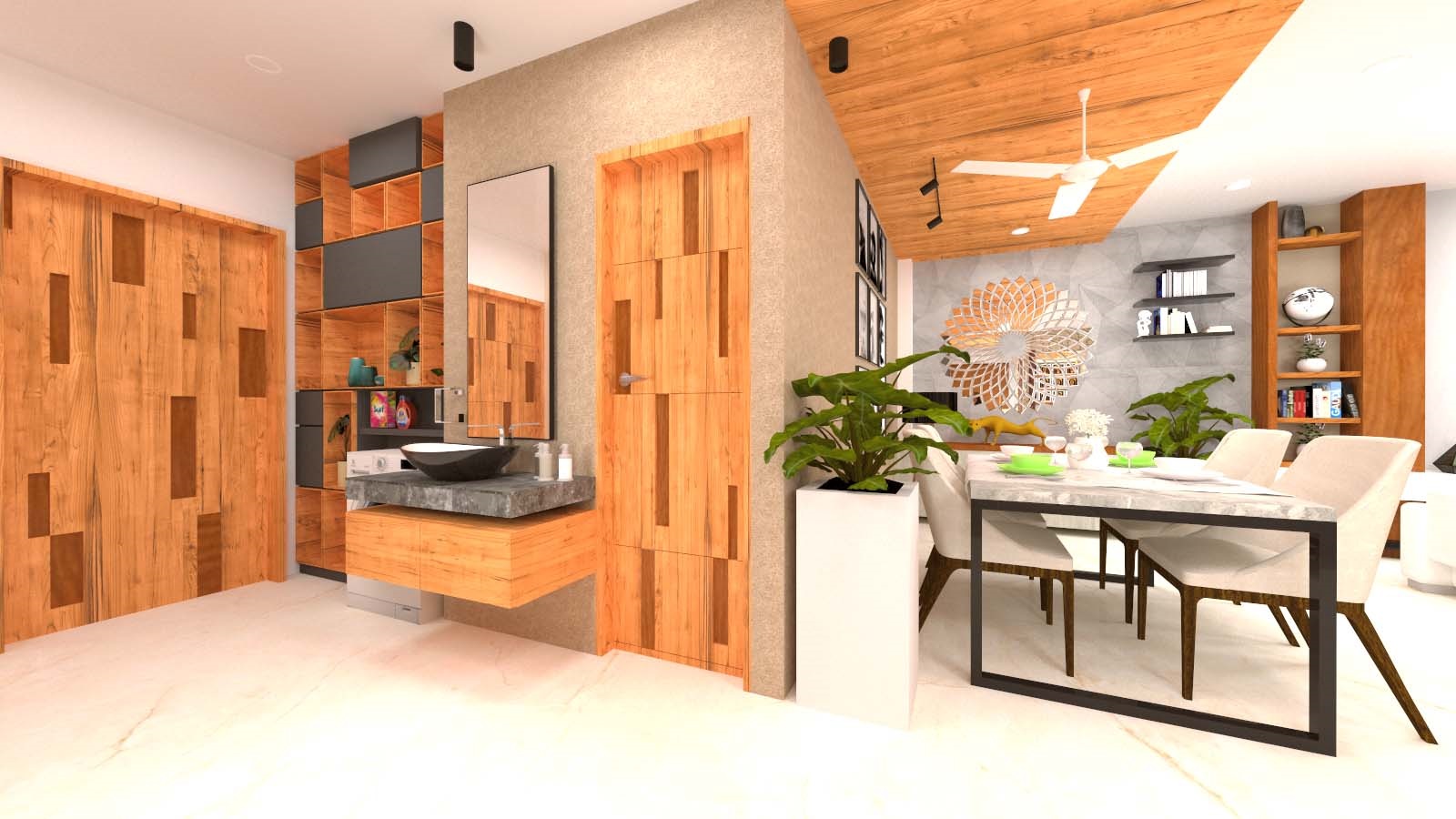 Dinning Room Interior Design - Artifex Interio