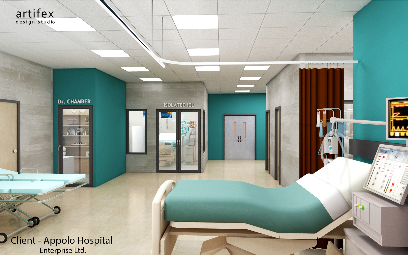 Hospital Interior design - Artifex Interio
