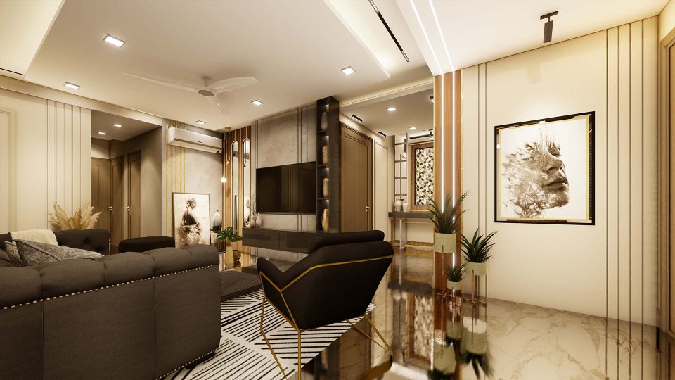 Living and Dinning Rooms - Artifex Interio