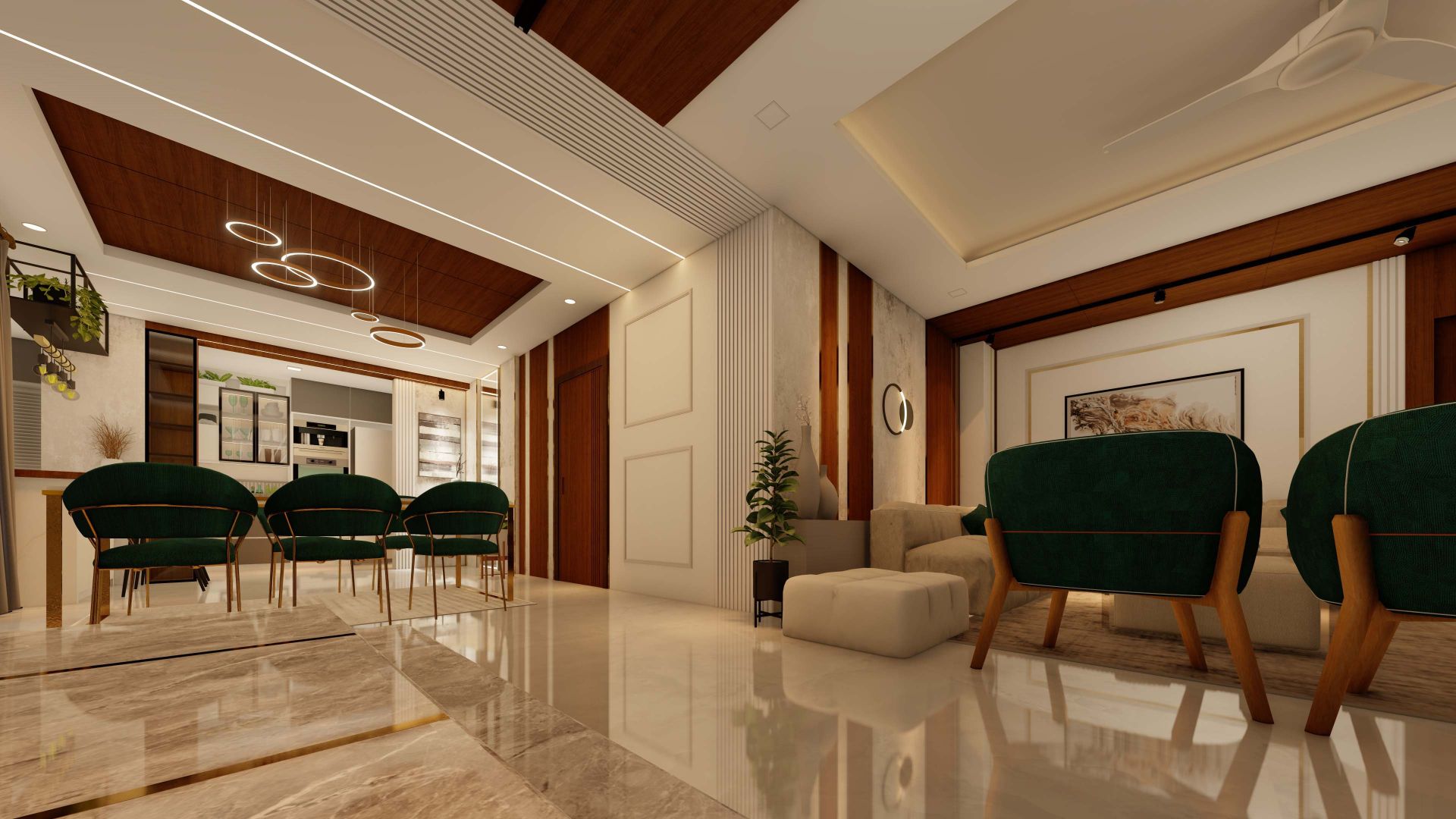 Dinning Room Interior Design - Artifex Interio