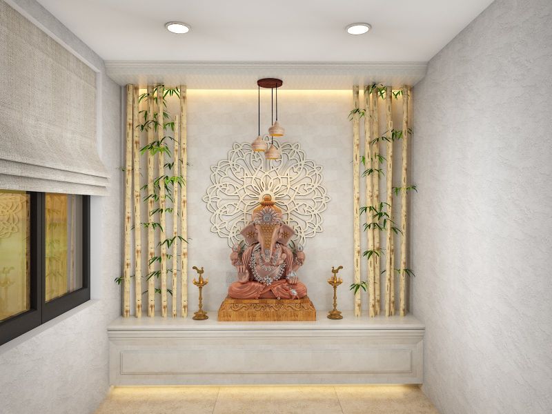 Puja Room Interior Design - Artifex Interio