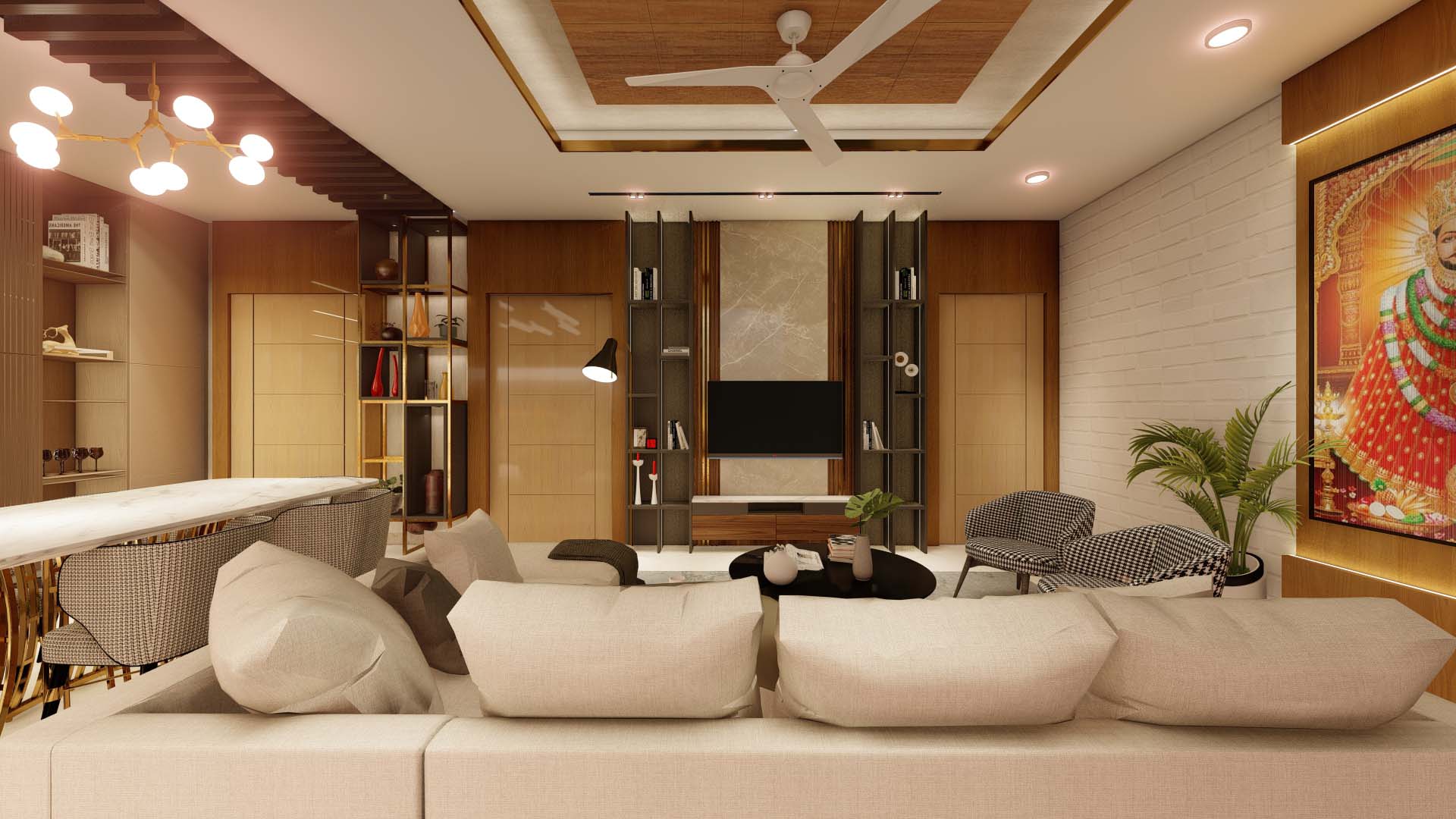 Living and Dinning Rooms - Artifex Interio