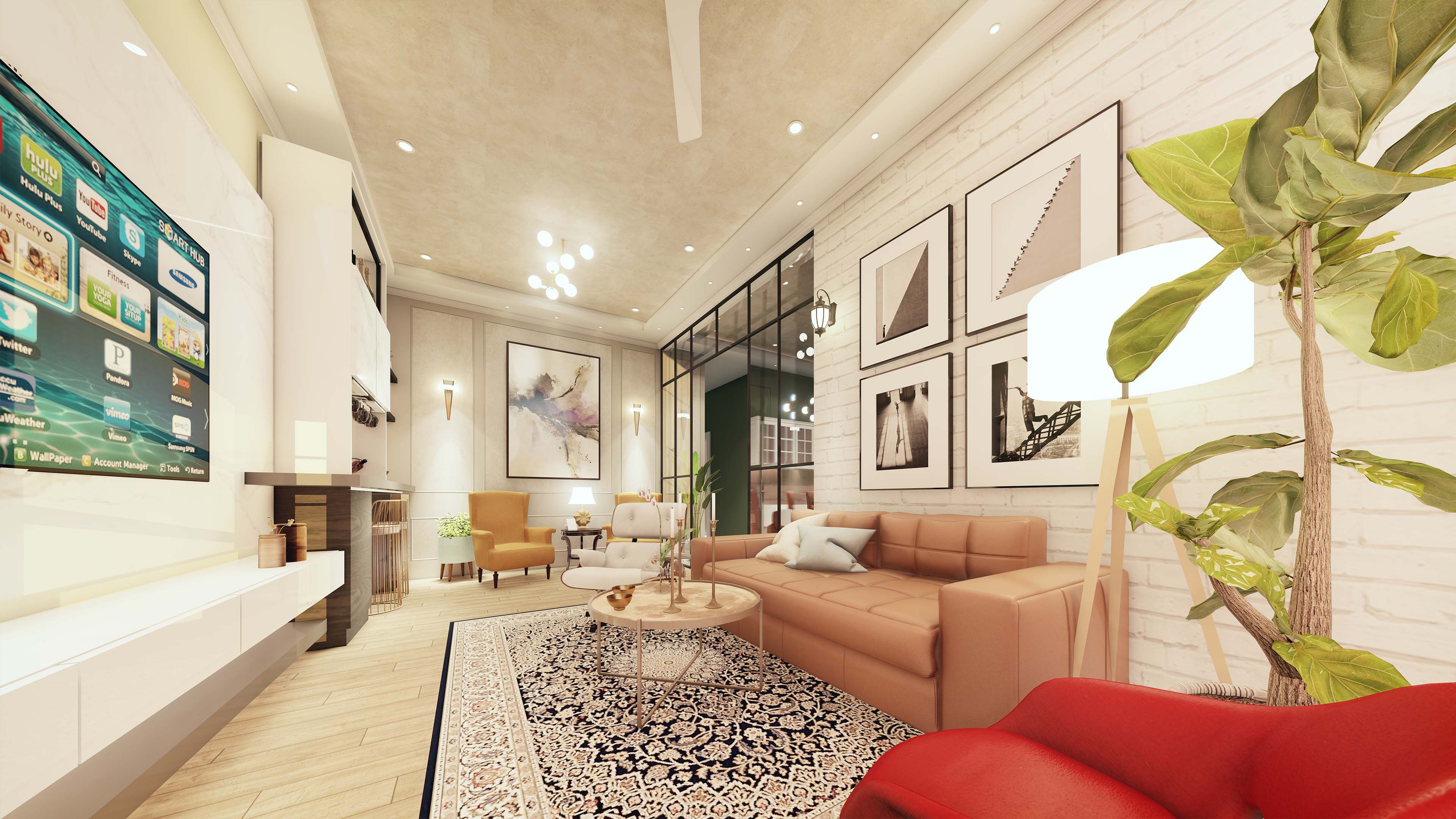 Living and Dinning Rooms - Artifex Interio