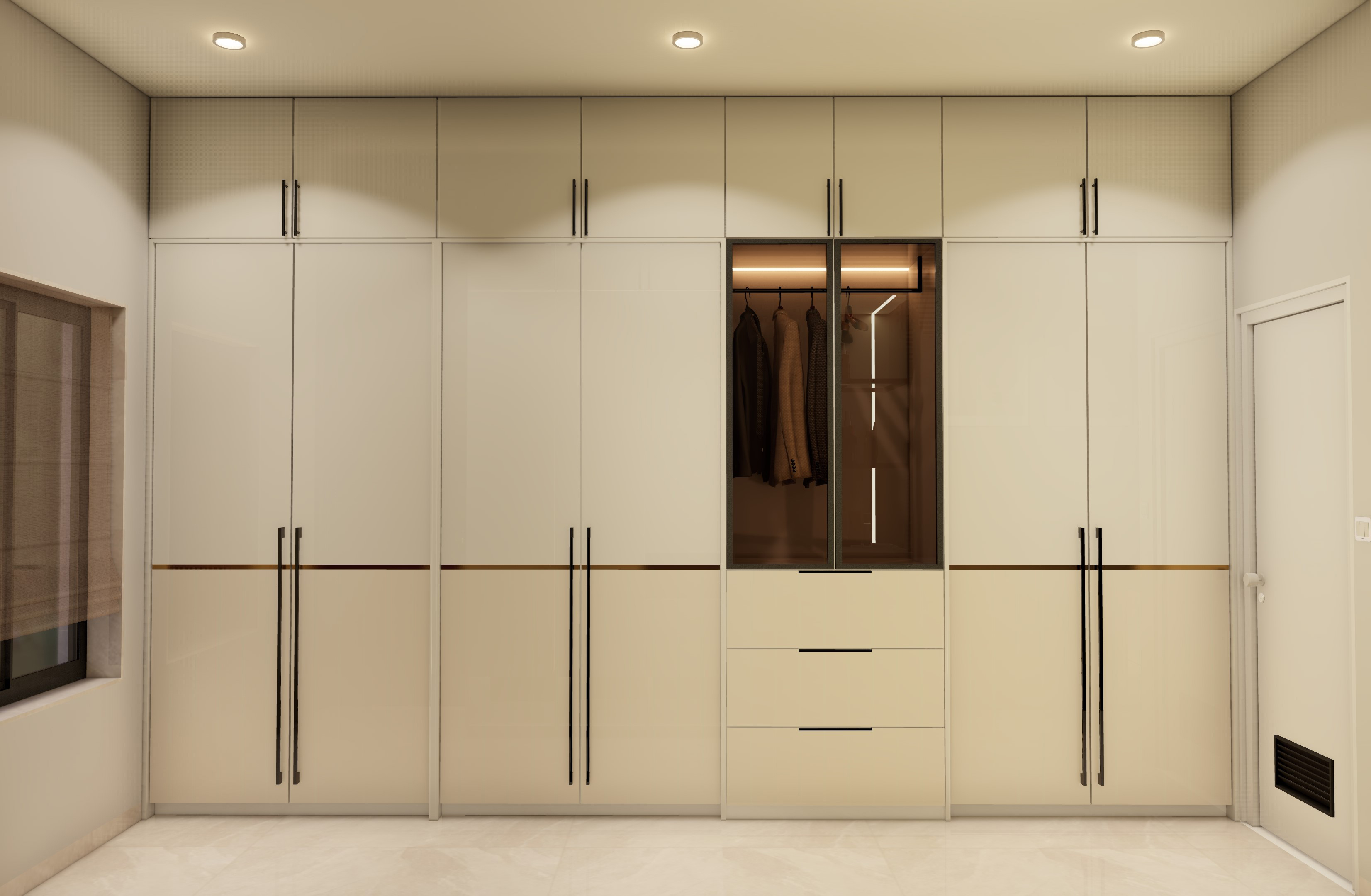 Walk In Closet Interior design - Artifex Interio