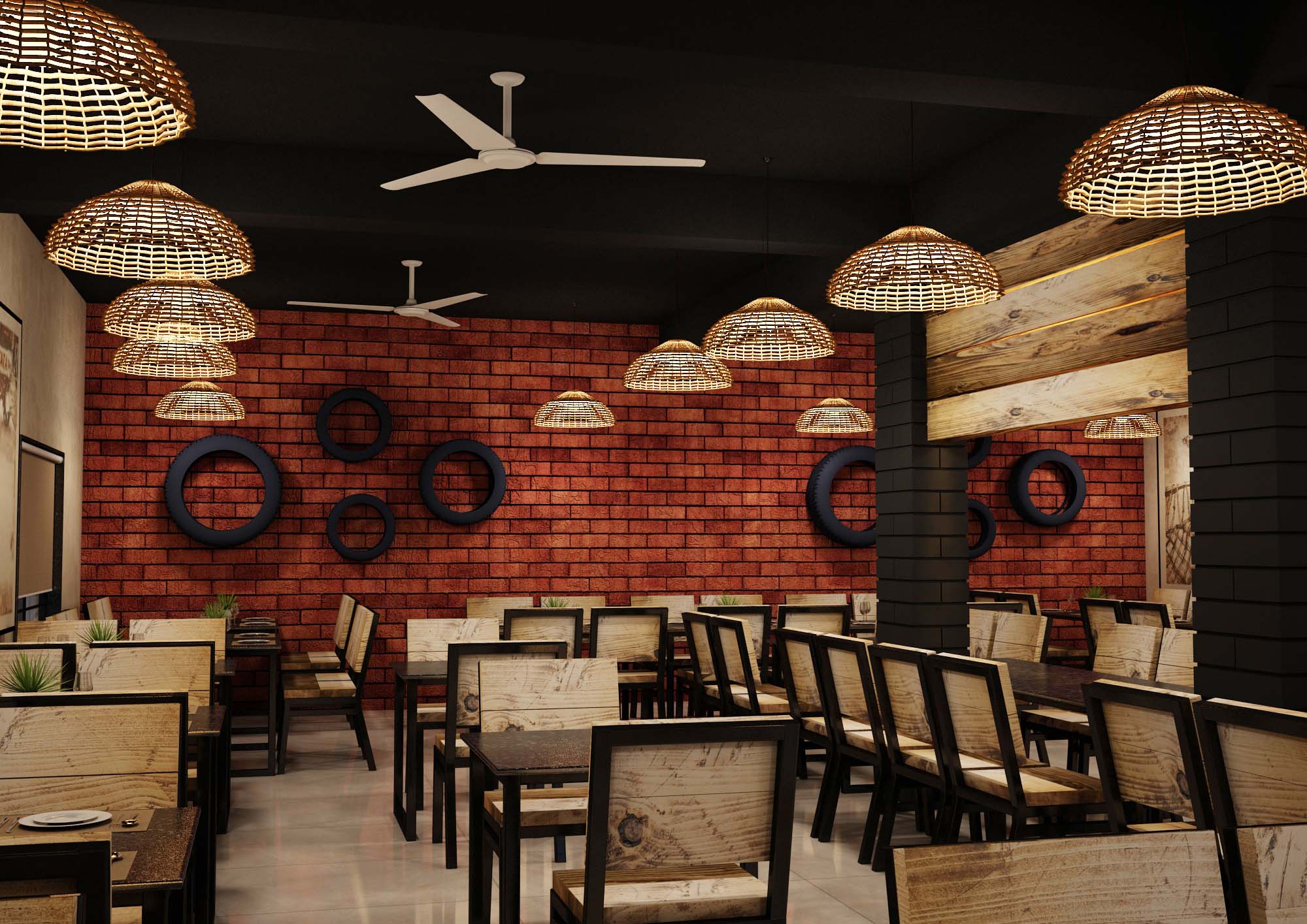 Restaurant interior design - Artifex Interio